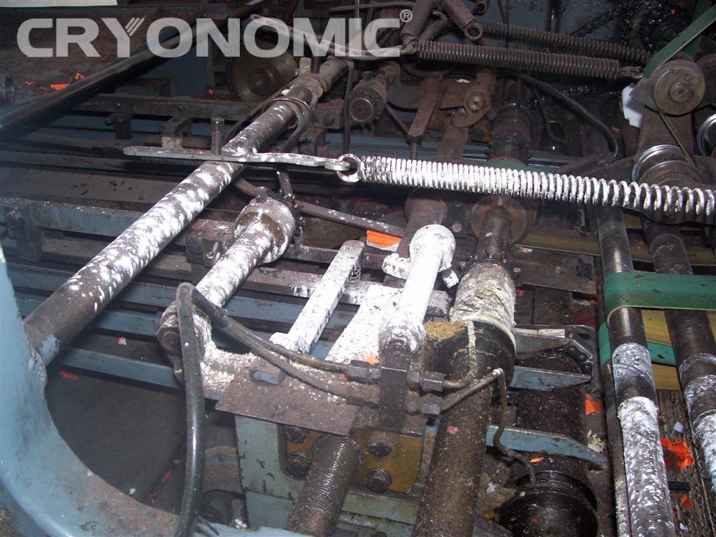 Paper processing machine cleaning