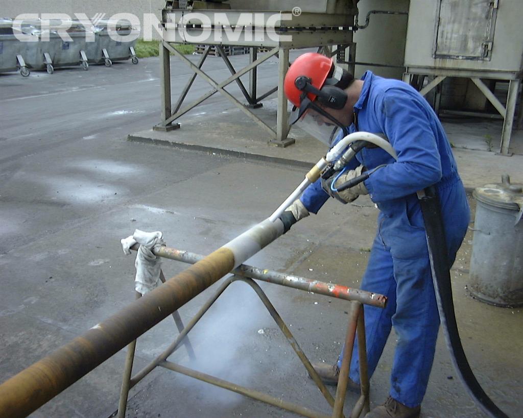 Plastic removal from plastic processing equipment