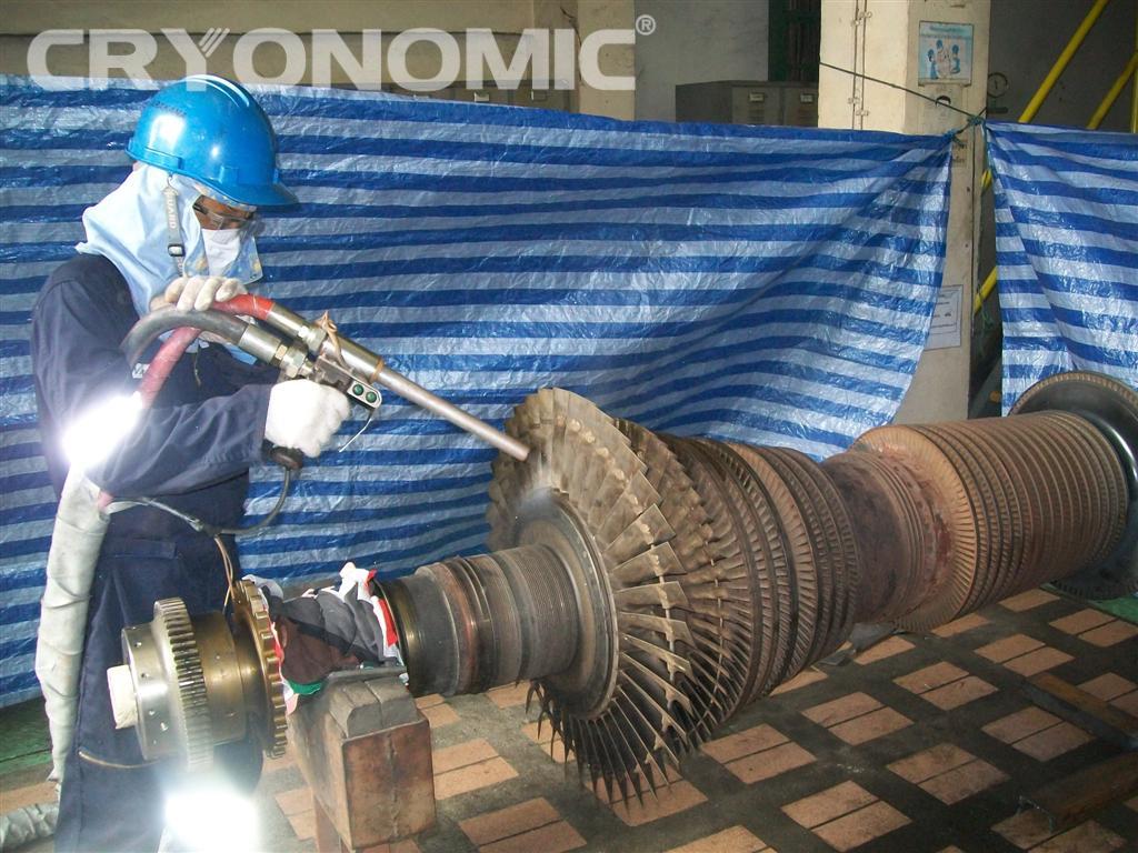 Turbine cleaning