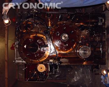 Printing press cleaning