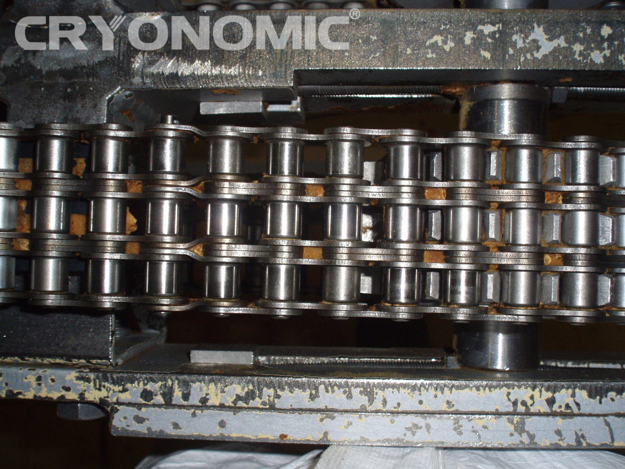 Chain cleaning in automobile industry