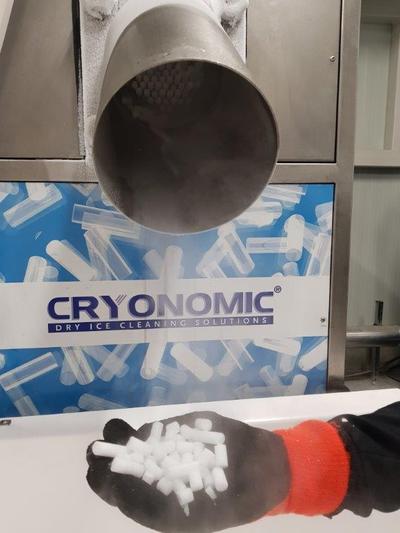 Create your own dry ice production factory with CRYONOMIC pelletisers