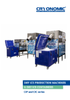 Dry ice production machine - CRYONOMIC