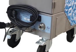 Dry ice blasting machine COB81: remote control in option