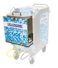 Dry ice blasting machine COB81: remote control in option