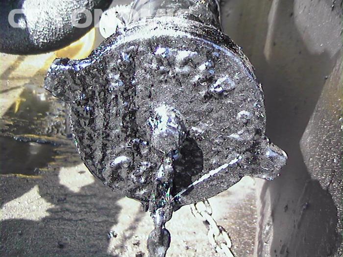 Fire damage clean-up, removal of tar, asphalt, bitumen and carbon deposits