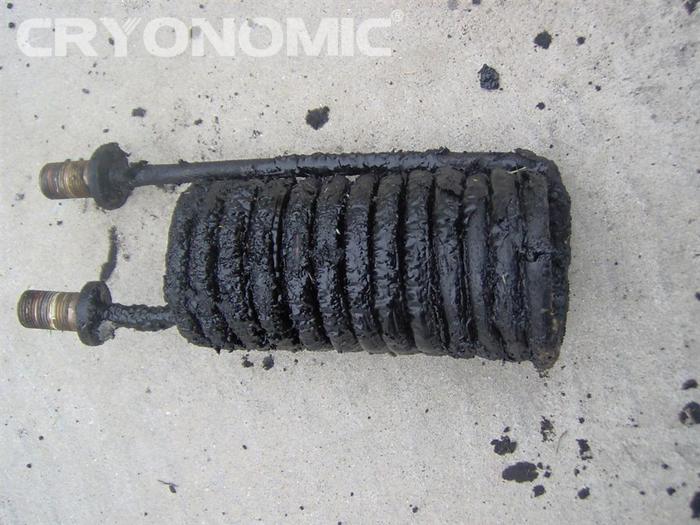 Fire damage clean-up, removal of tar, asphalt, bitumen and carbon deposits